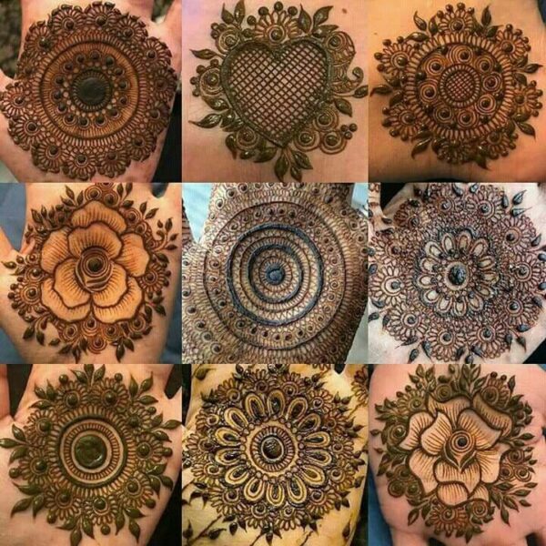40 Best Round Mehndi Designs With Step by Step Tutorial