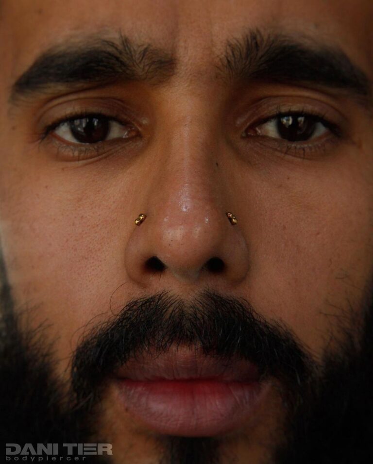 21 Cool Nose Piercing Ideas For Men