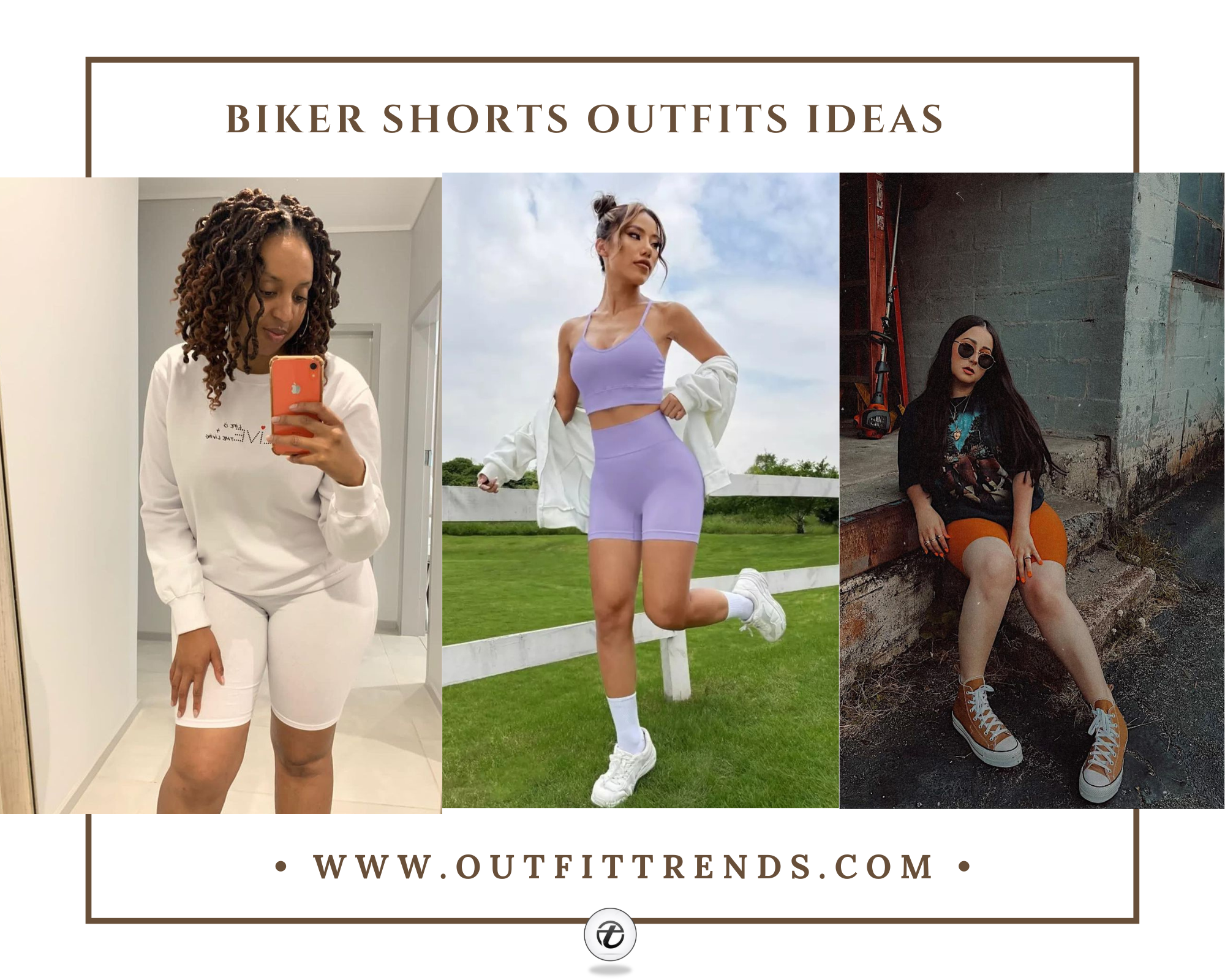 Biker Shorts Outfit Ideas - 20 Tips On How To Wear Them