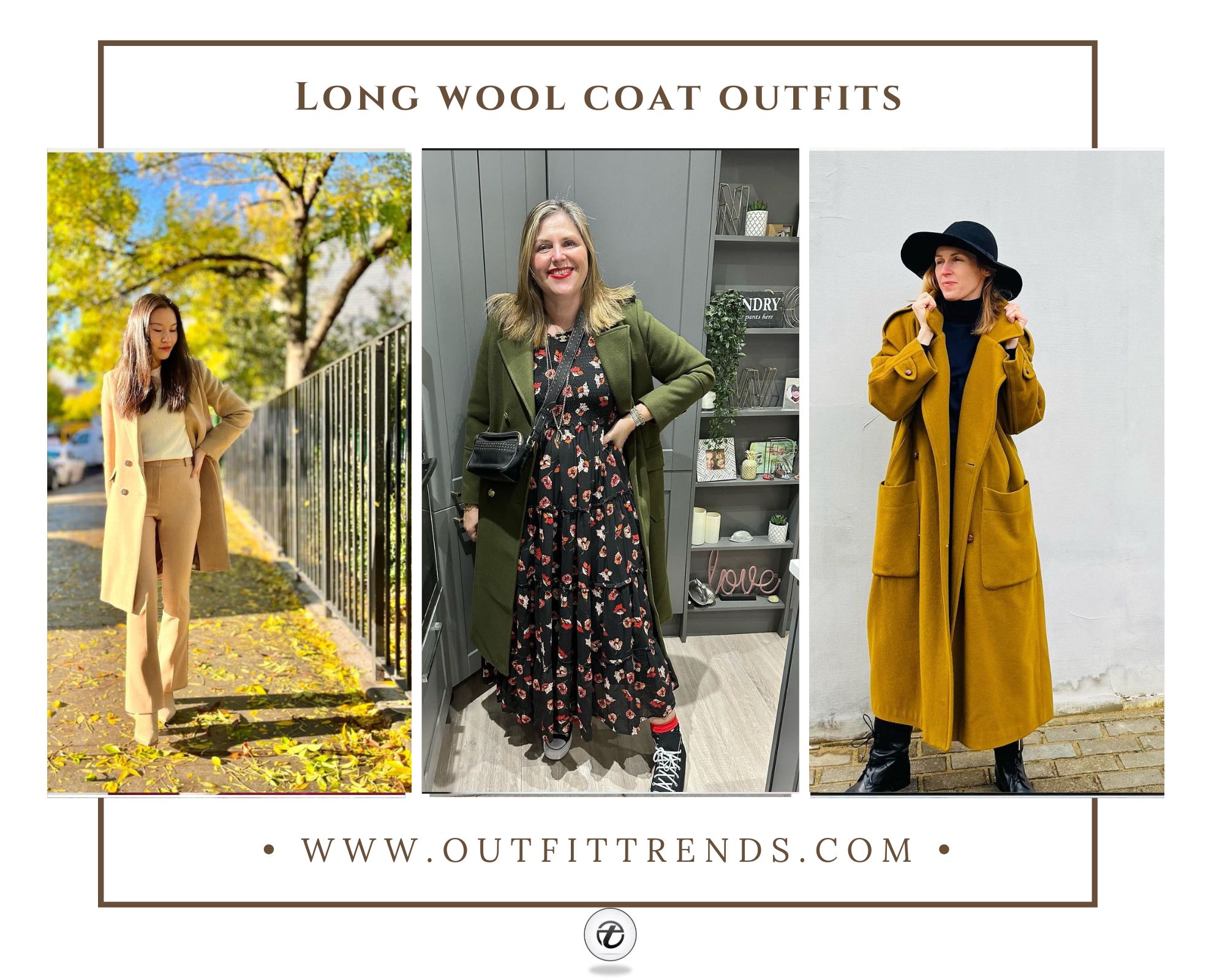 Long Wool Coat Outfit Ideas - 22 Ways To Style Them