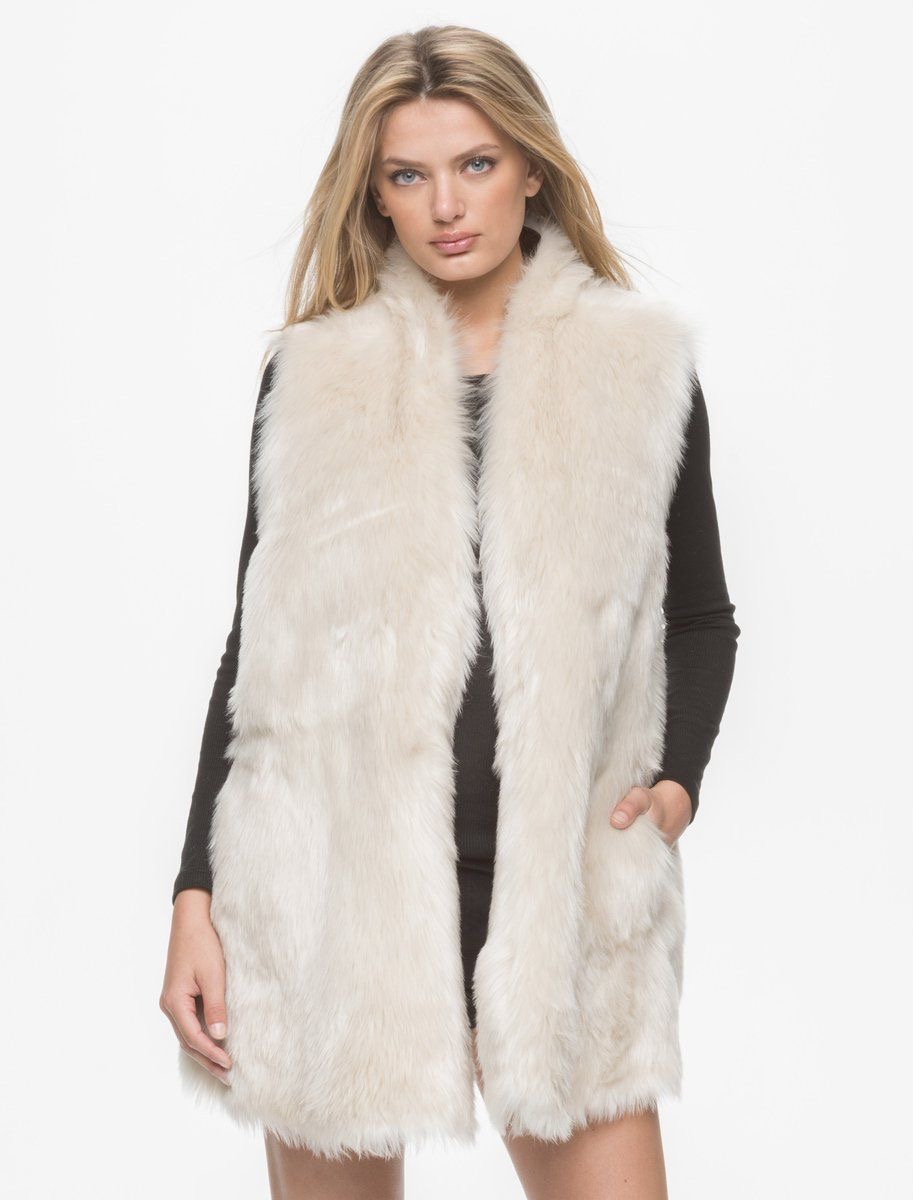 Fur Vest Outfits - 18 Chic Ideas On How to Wear a Fur Vest