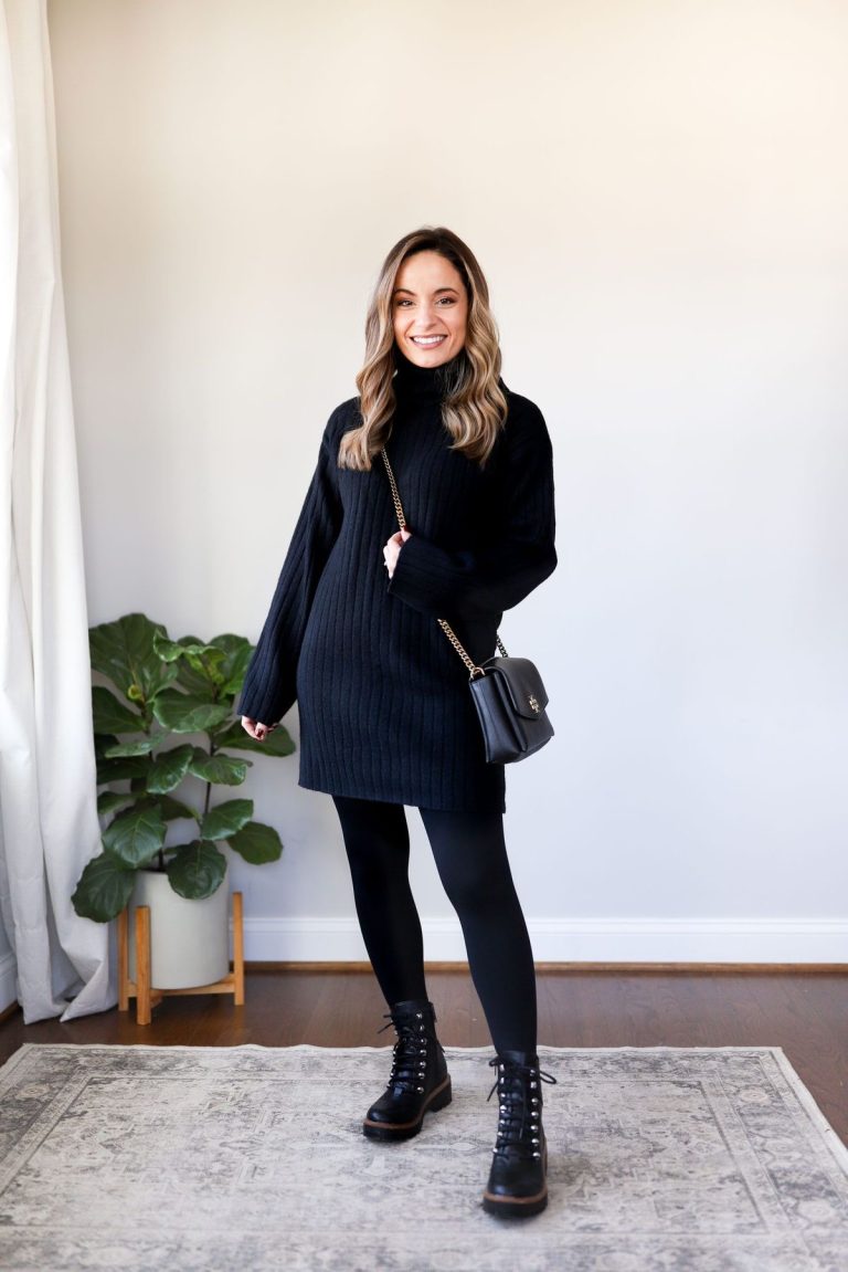 Black Sweater Outfits | 18 Ways to Style a Black Sweater
