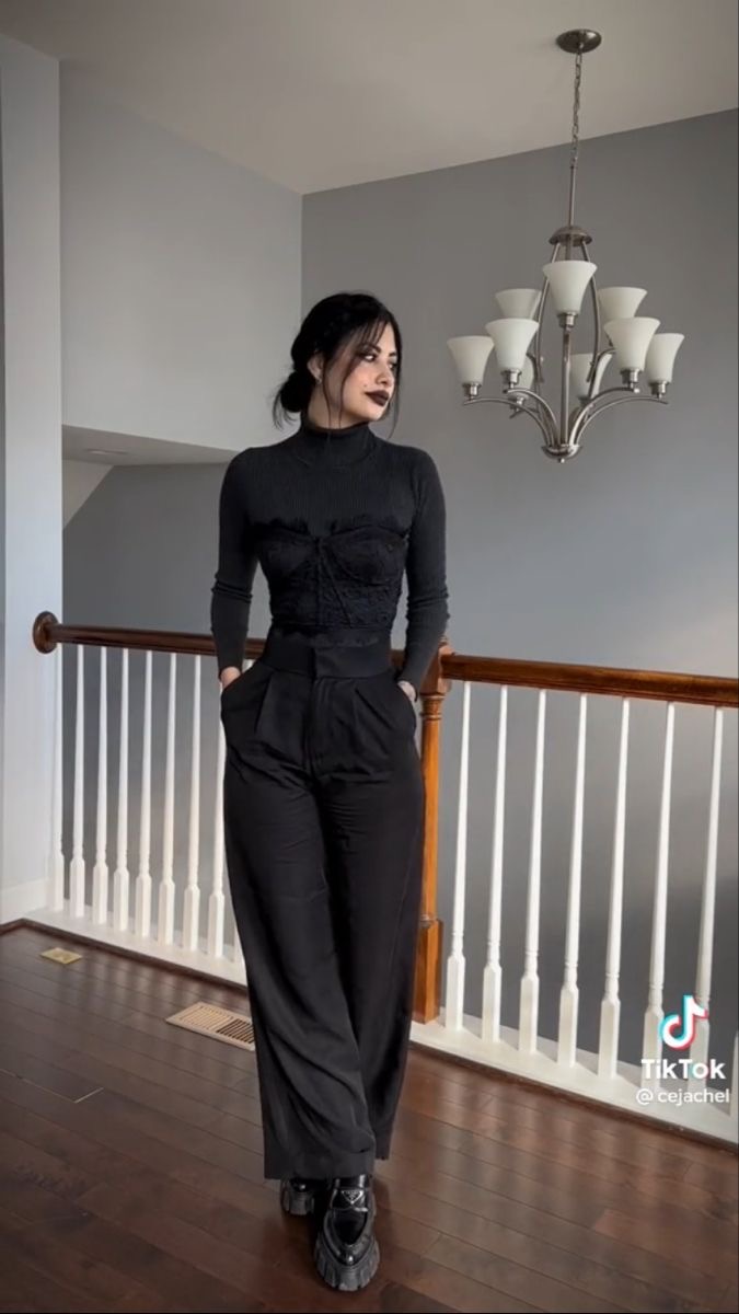 32 Wearable Gothic Work Outfit Ideas To Check