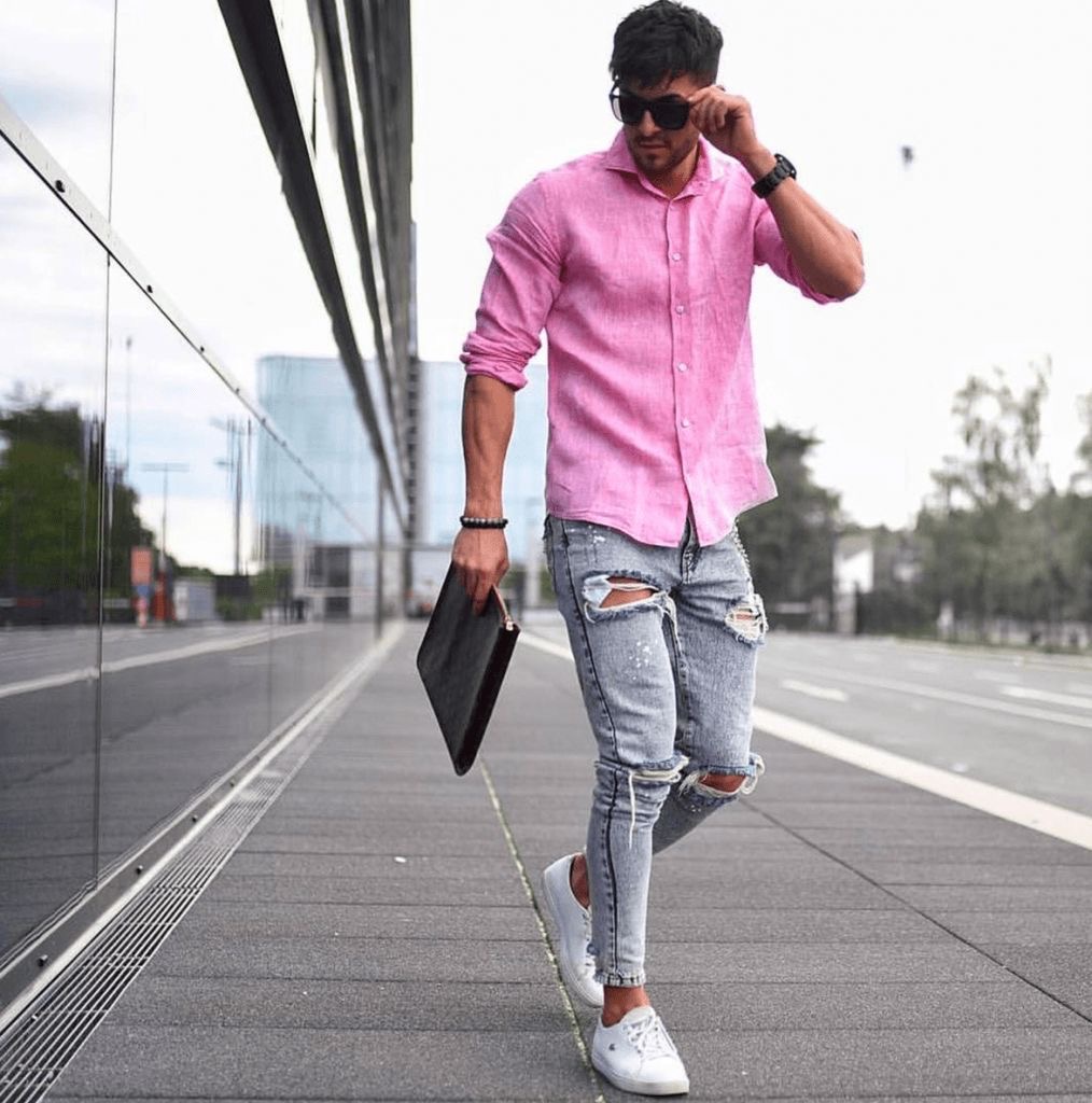 23 Best Pink Outfit Ideas for Men with Styling Tips