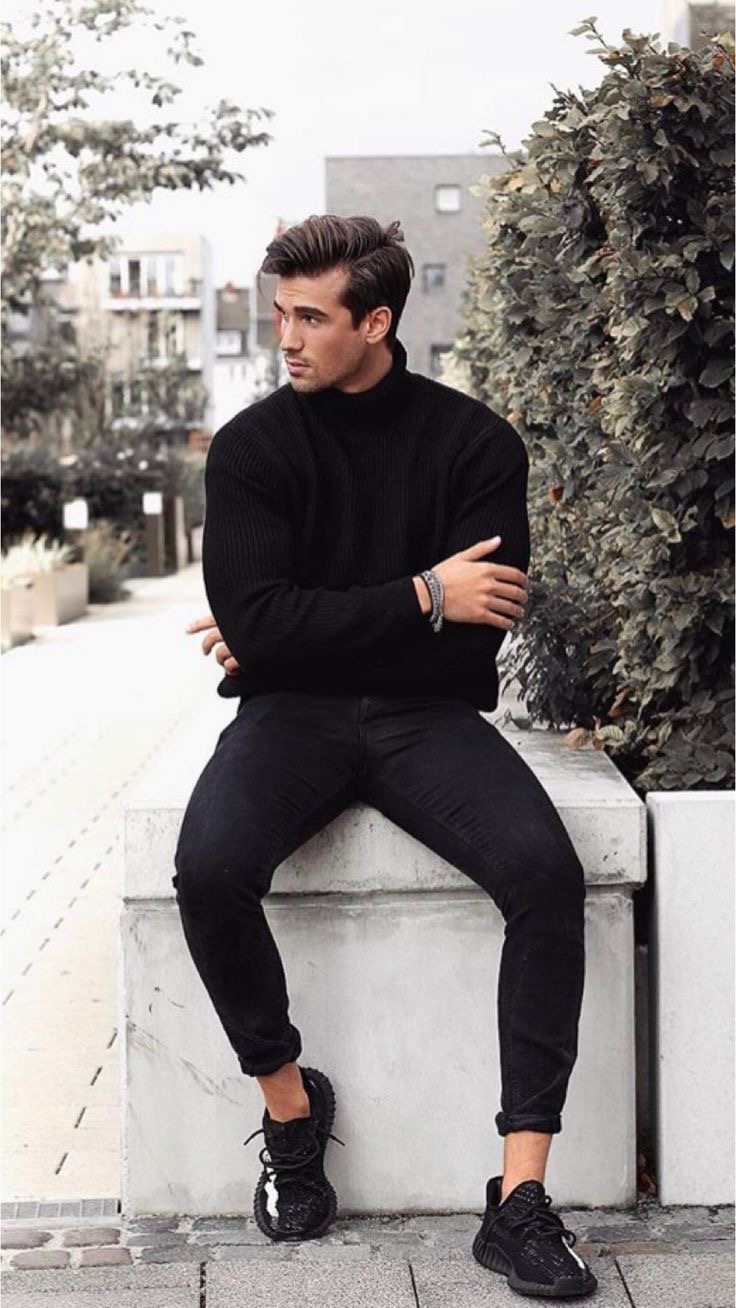All Black Outfits Men: 23 All Black Dressing Ideas for Guys