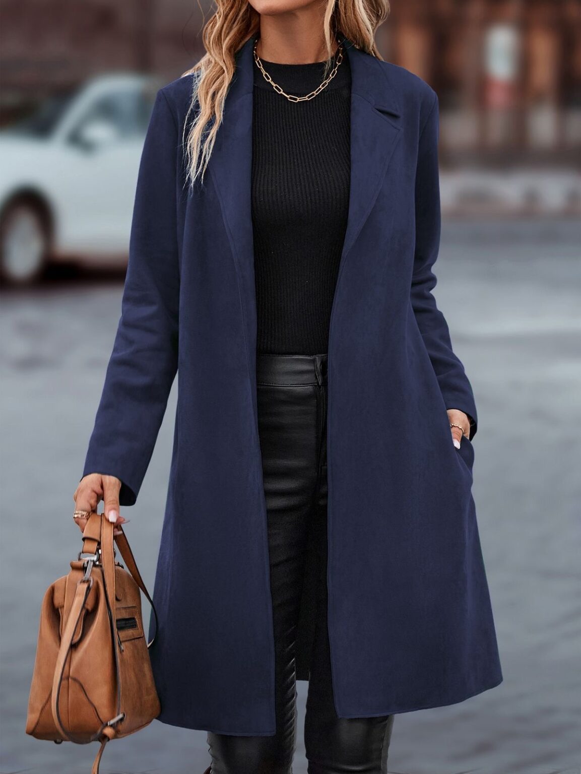Styling Blue Coats | 25 Outfits to Wear with Navy Blue Coats
