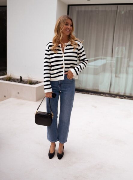 How to Style Stripped Sweater in 29 Ways ? Outfit Ideas