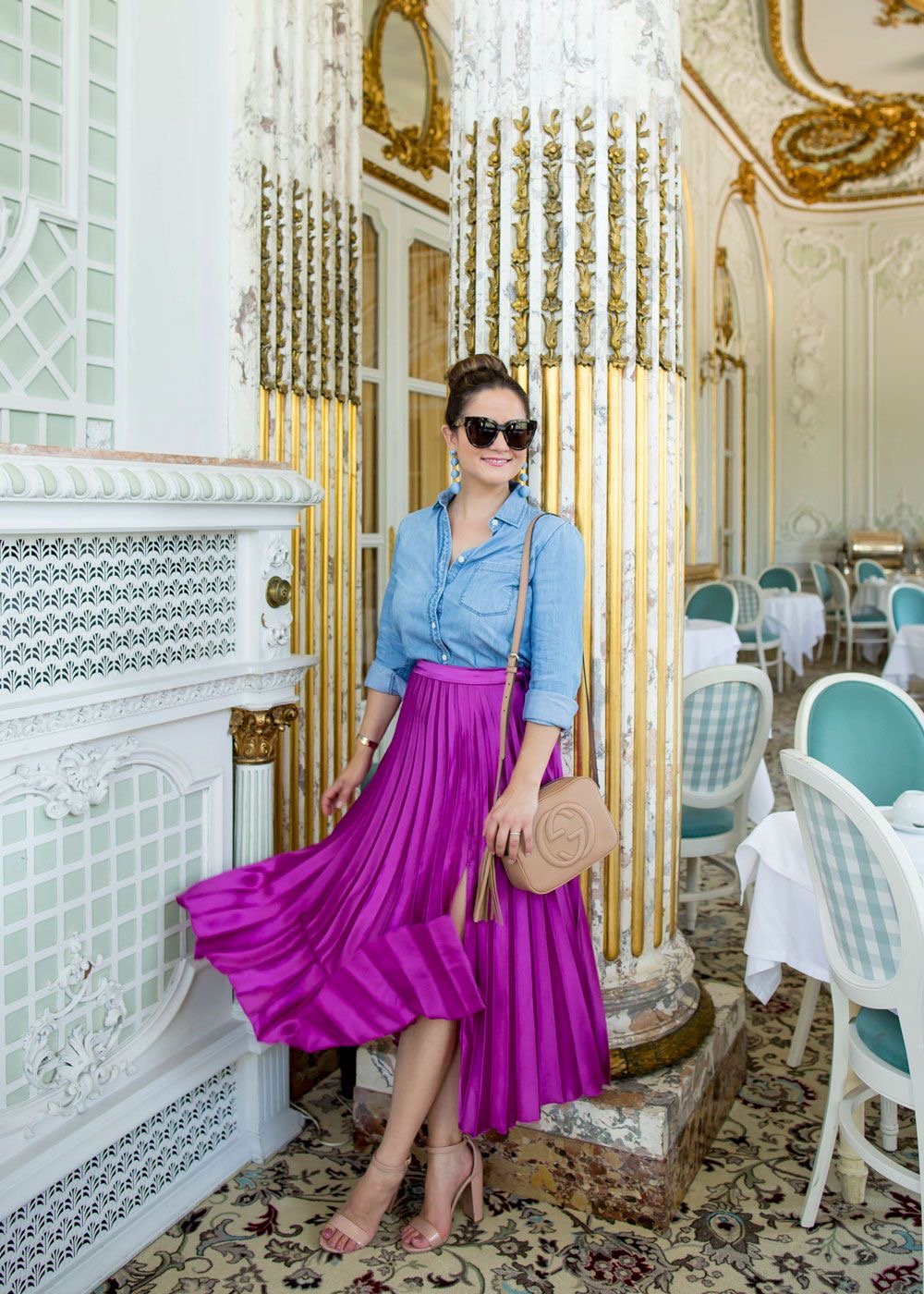How to Style Purple Skirt? 25 Outfit Ideas