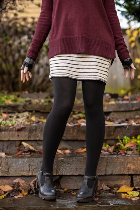 How to Wear Footless Tights ? 22 Styling Tips – Outfit Trends