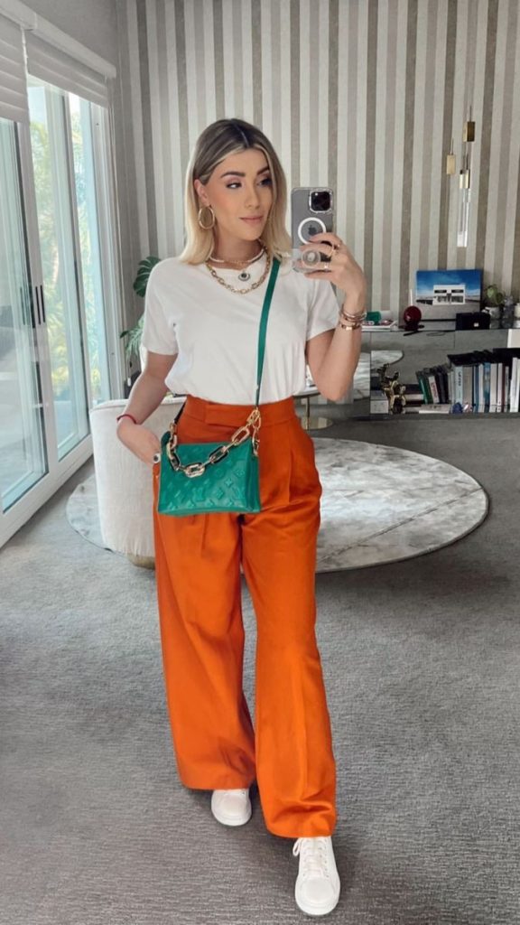 How to Wear Orange Pants? 40 Outfit Ideas & Styling Tips